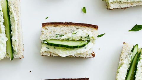 Martha Stewart Cucumber Tea Sandwiches - Martha Stewart Recipes