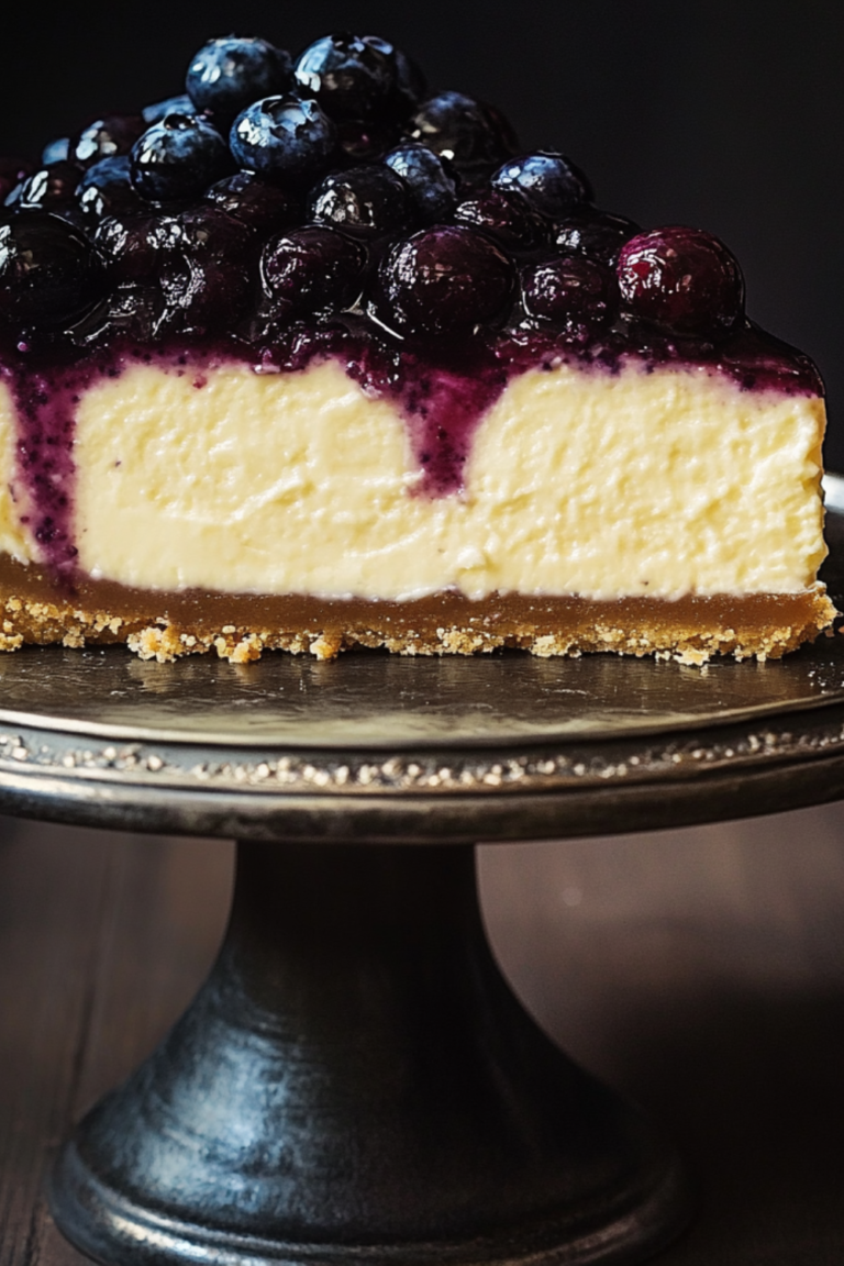 I Tried Martha Stewart’s Baked Cheesecake with Blueberry Topping, and ...