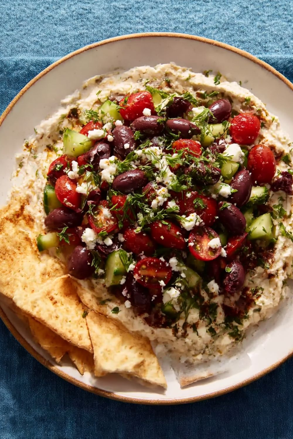 Greek Layer Dip Recipe - Martha Stewart Recipes