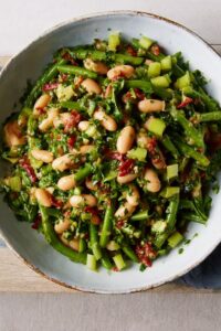 Mediterranean Three-Bean Salad Recipe - Martha Stewart Recipes