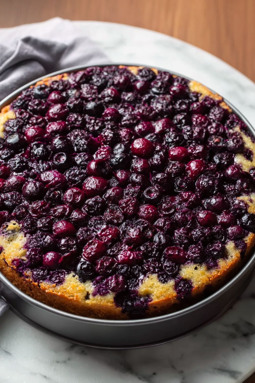 Martha Stewart Blueberry Upside Down Cake - Martha Stewart Recipes